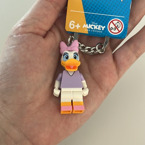 Lego | Accessories | Disneys Daisy Duck Lego Keychain | Poshmark